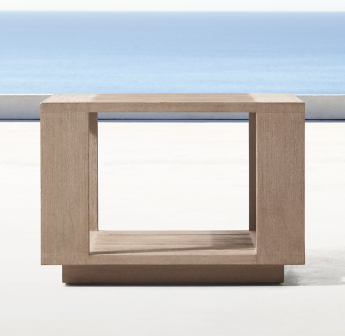 Massimo Teak Square Side Table