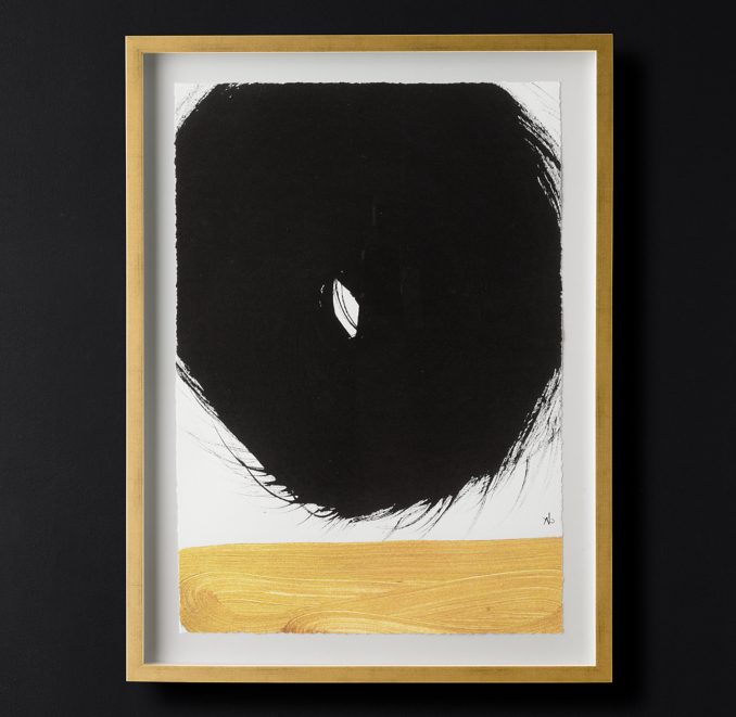 Maria V. Cano: Golden Whirl Small