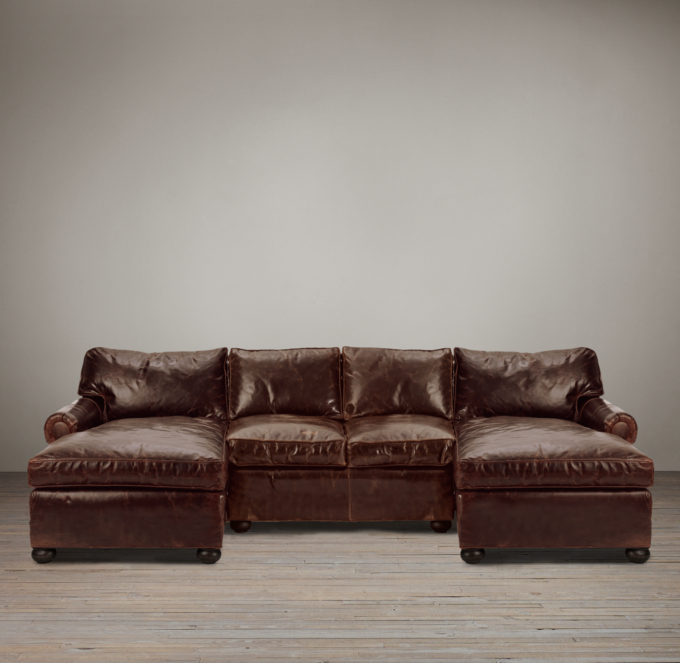 Restoration hardware lancaster sectional store