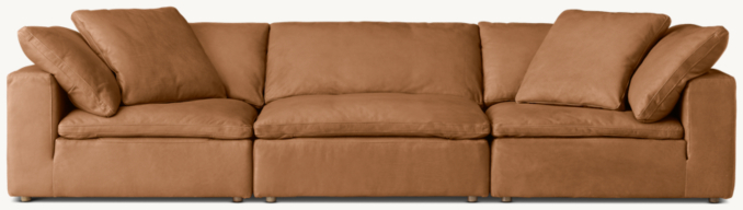 Cloud Modular Leather Sofa