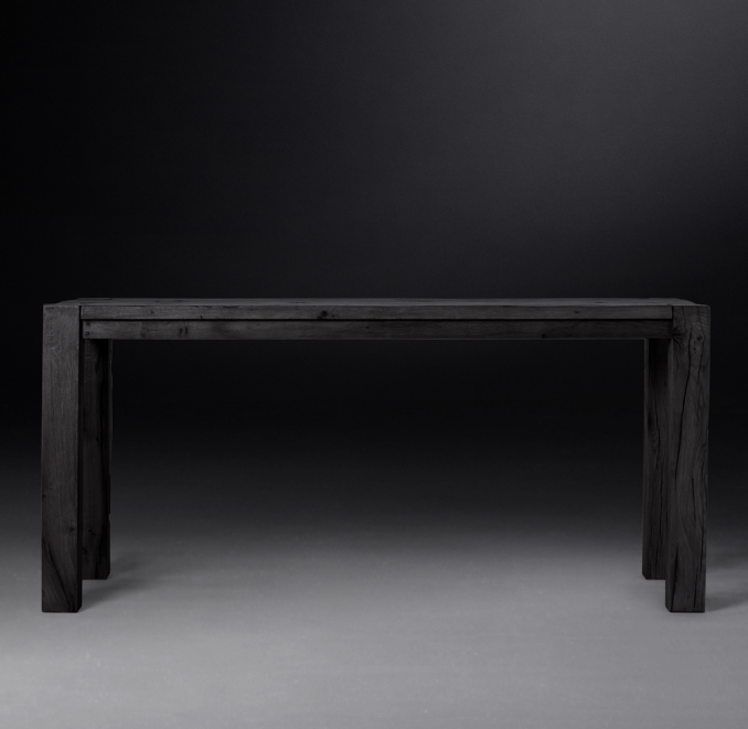 Reclaimed Russian Oak Parsons Counter Table