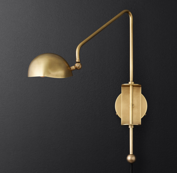 Convessi Swing-Arm Sconce
