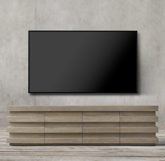 Stacked Media Console