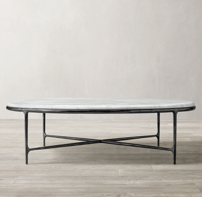 Thaddeus Marble Round Coffee Table