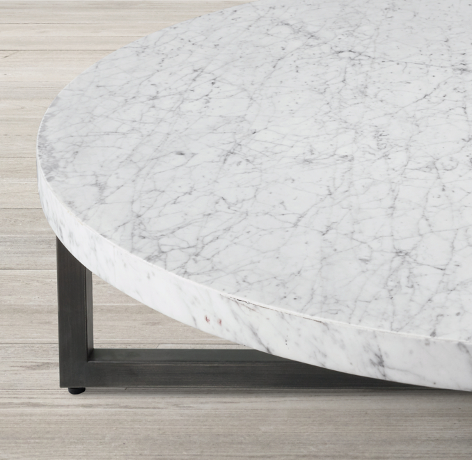 Torano Marble Round Coffee Table