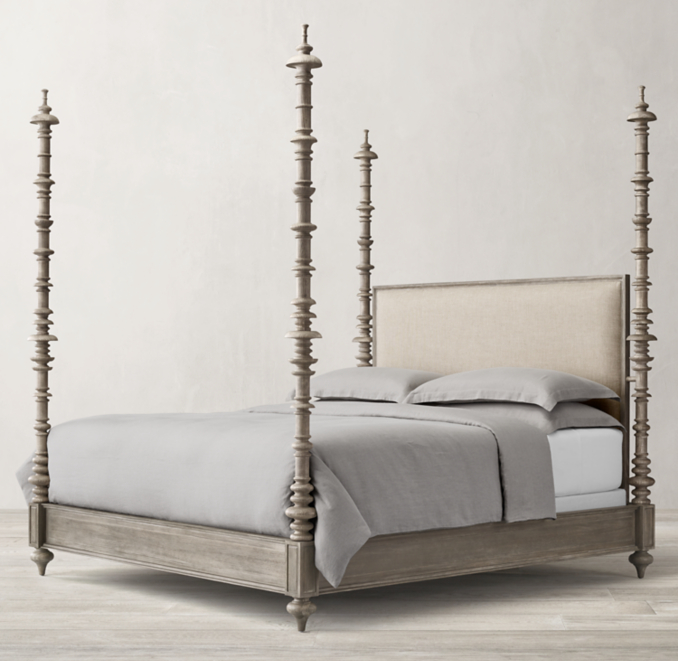 18th C. Spindle Turned Bed | RH