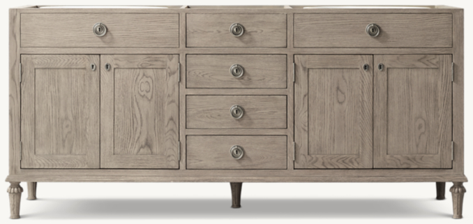 Maison Double Vanity Base | RH