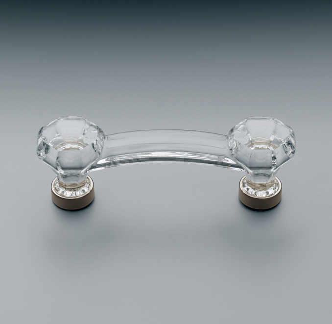 Traditional Clear Glass Pull | RH