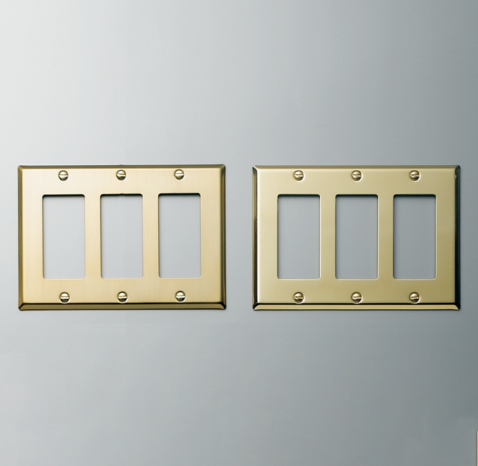 Metal Triple Rocker Plate