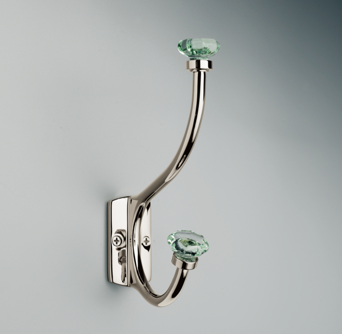 Traditional Green Glass Hook