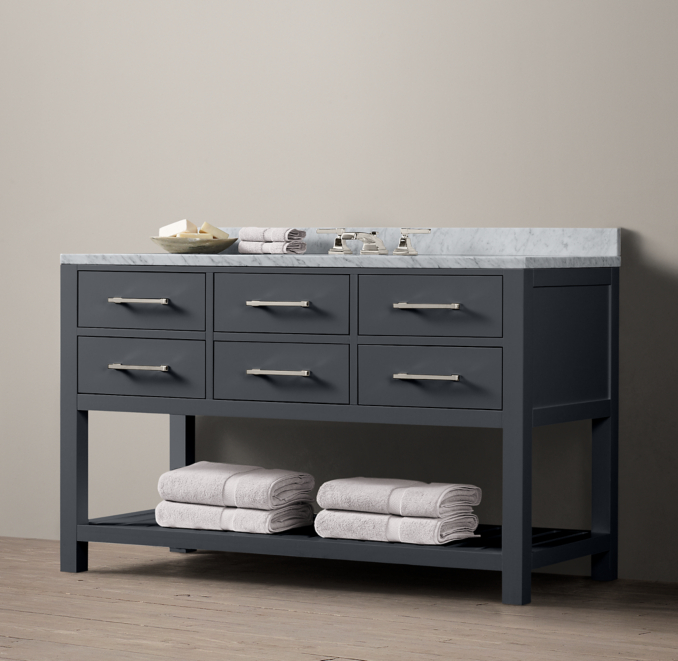 Hutton Single Extra-Wide Washstand