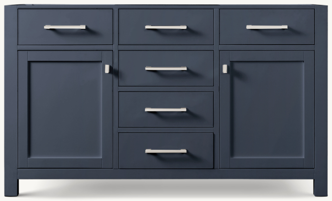 Hutton Single Extra-Wide Vanity Base | RH