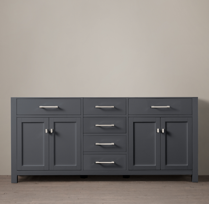 Hutton Double Vanity Base