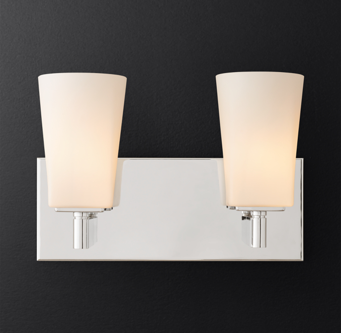 Modern Double Sconce | RH