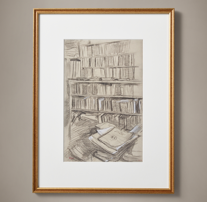 Old Masters Drawings: Library Drawing