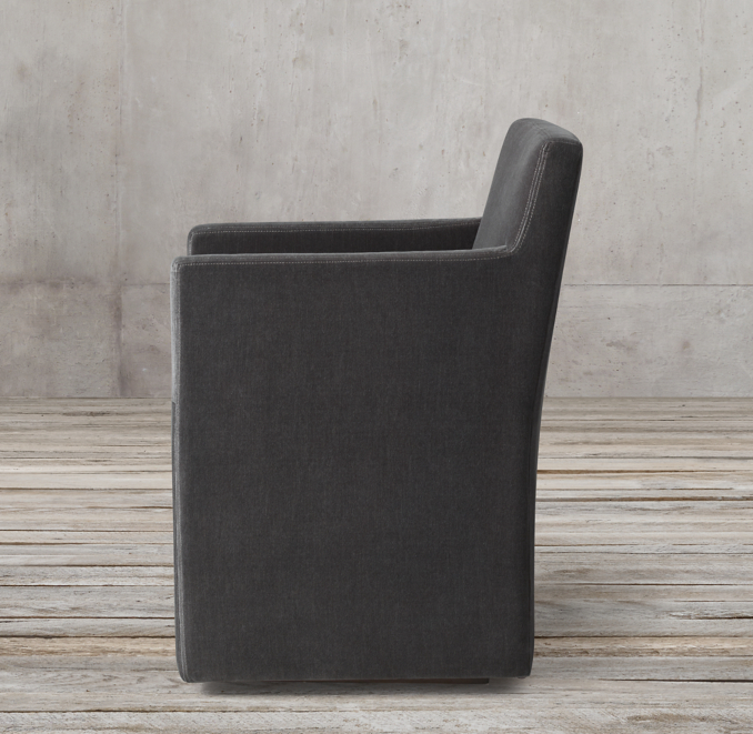 Ellison Track Arm Fabric Armchair