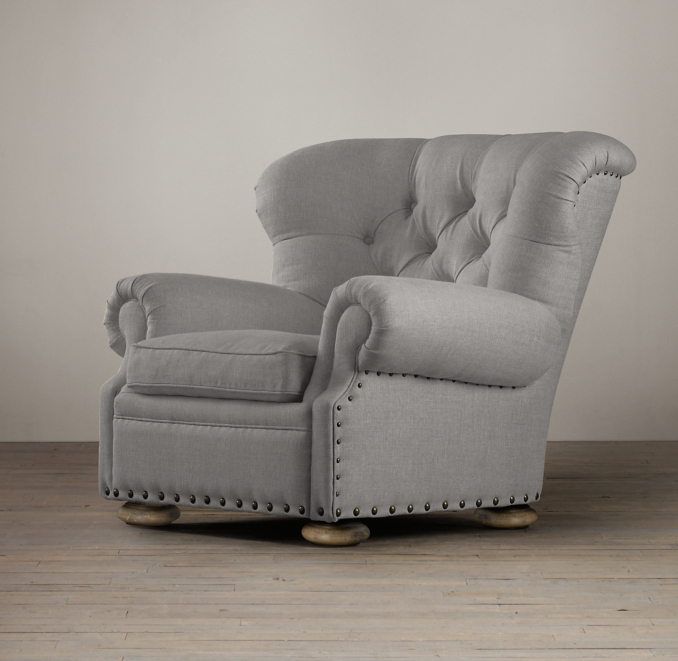 Churchill Chair with Nailheads