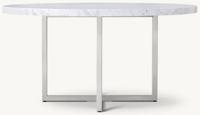 Torano Marble Round Dining Table | RH