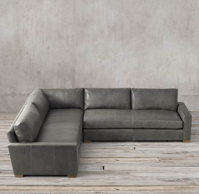 Maxwell Leather L-Sectional