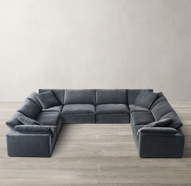 U Shaped Sectional Sofa Restoration Hardware | Cabinets Matttroy