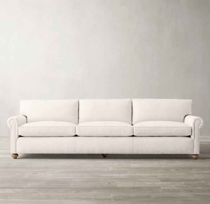 Restoration Hardware Lancaster Sofa Dimensions | Baci Living Room