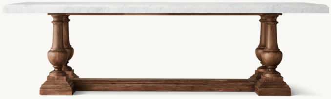 St. James Marble Dining Table Collection | RH