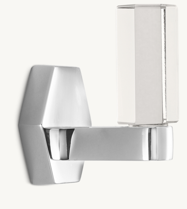 Lambeth Crystal Hexagonal Hook | RH