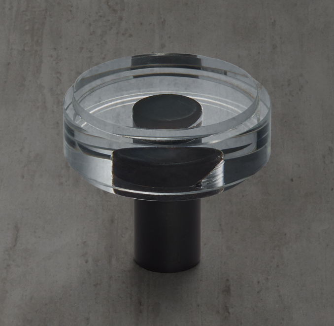 Lambeth Smooth Crystal Knob