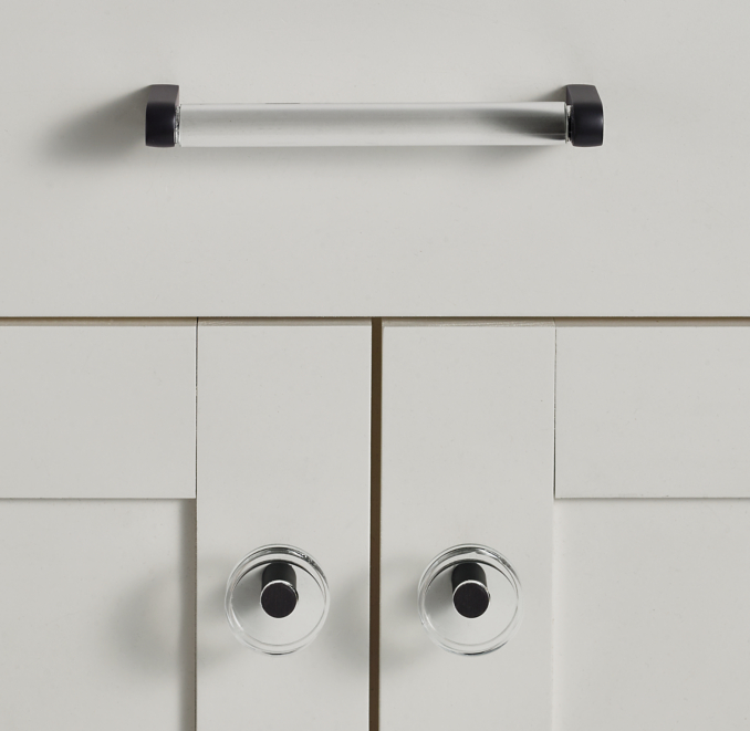 Lambeth Smooth Crystal Knob