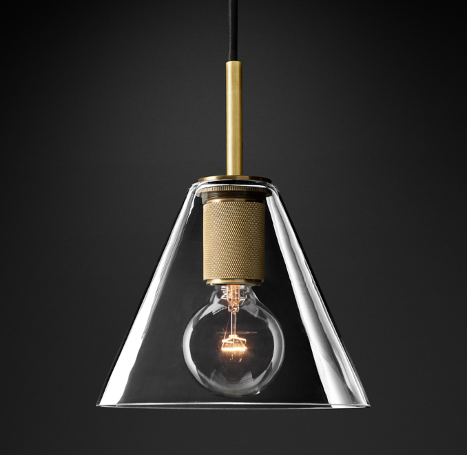 Utilitaire Funnel Shade Pendant 8"