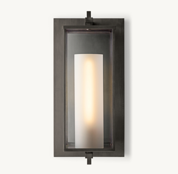 Devaux Grand Square Sconce | RH