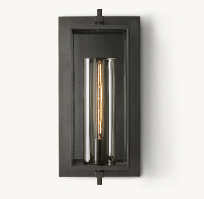 Devaux Grand Square Sconce | RH