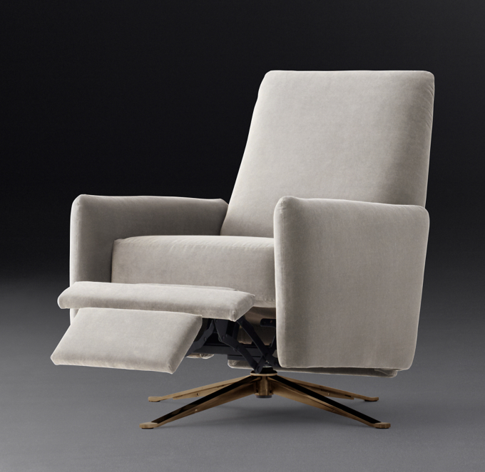 Restoration hardware swivel recliner store