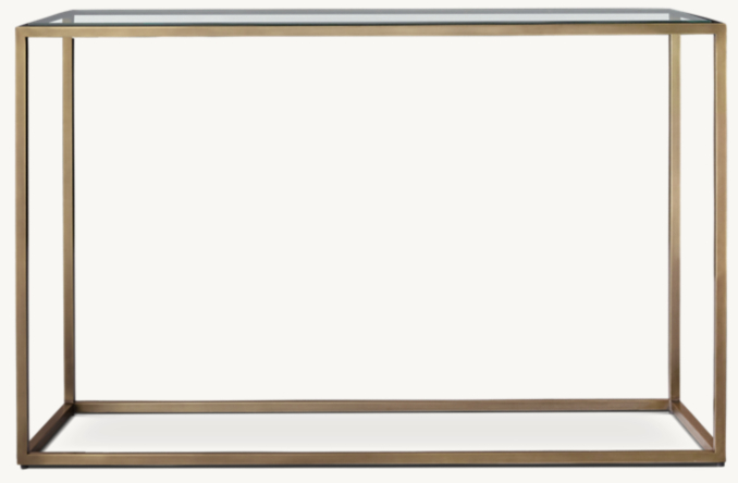 Nicholas Glass 48" Console Table | RH