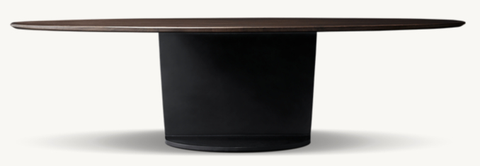 I-Beam Oval Dining Table | RH