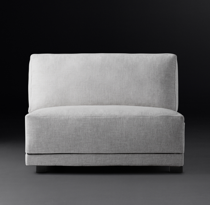 Lars Modular Armless Chair | RH