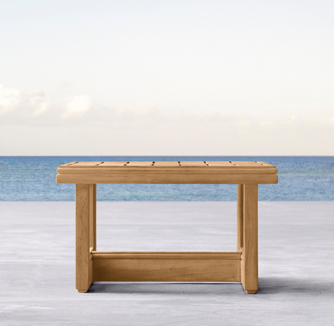 Costa Teak Square Side Table