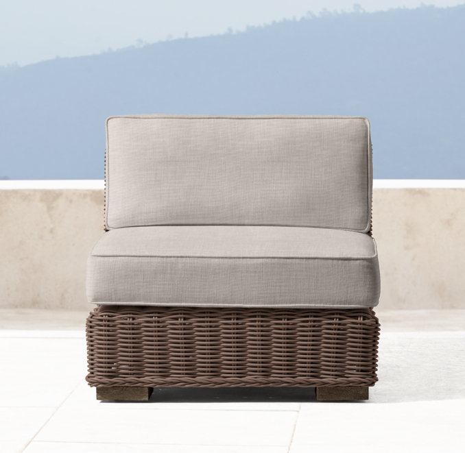 Provence Classic Modular Armless Chair Cushions