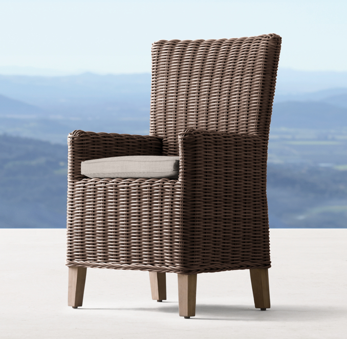 Provence High-Back Dining Armchair