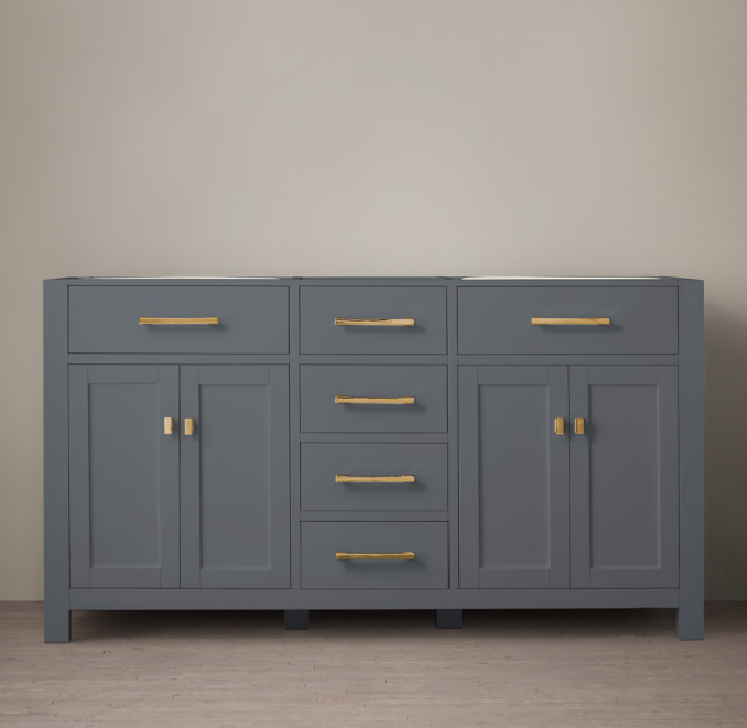 Hutton Double Vanity Base