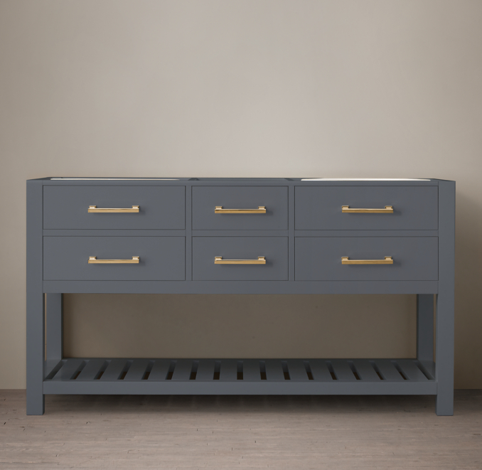 Hutton Double Washstand Base