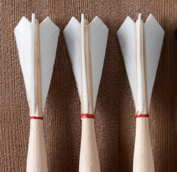 Vintage Tournament Wood Darts (Set of 3) | RH