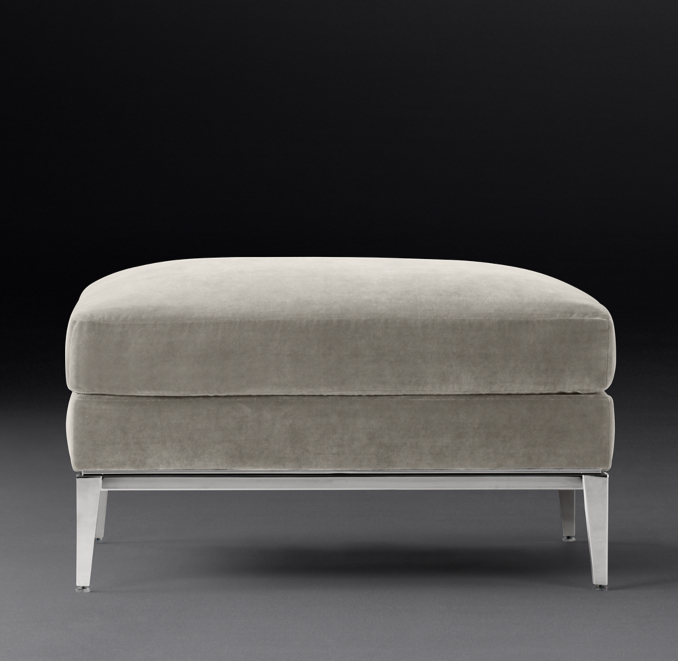 Italia Ottoman - Metal Base