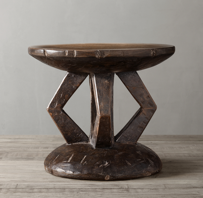 Carved-Wood African Stand 2