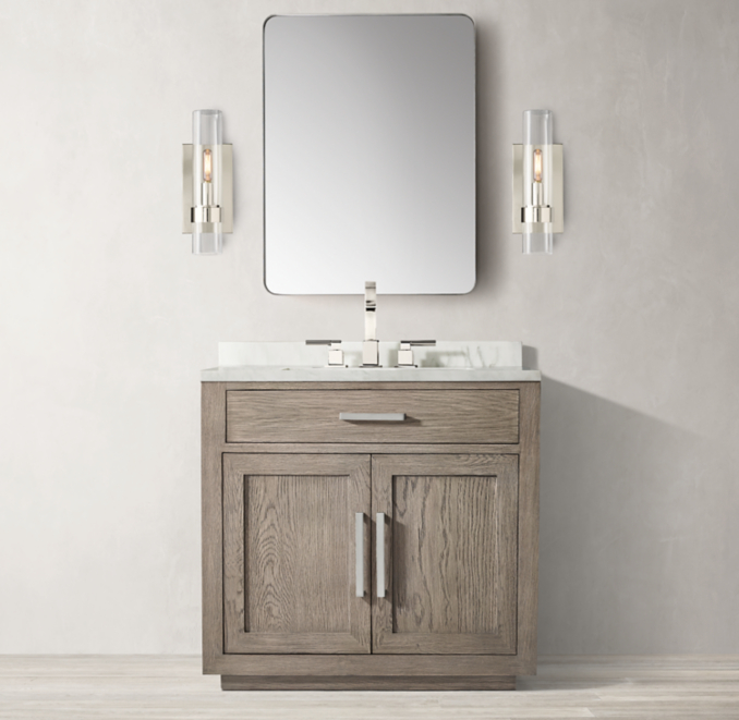 Kempton Oak Single Vanity