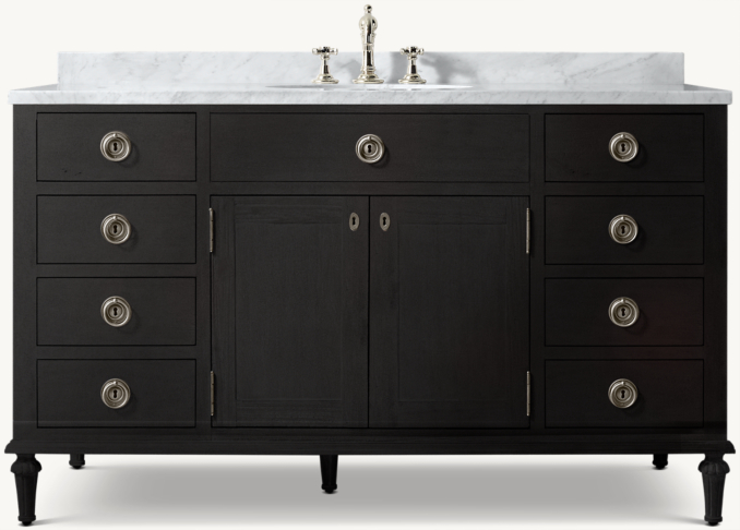 Maison Single Extra-Wide Vanity | RH
