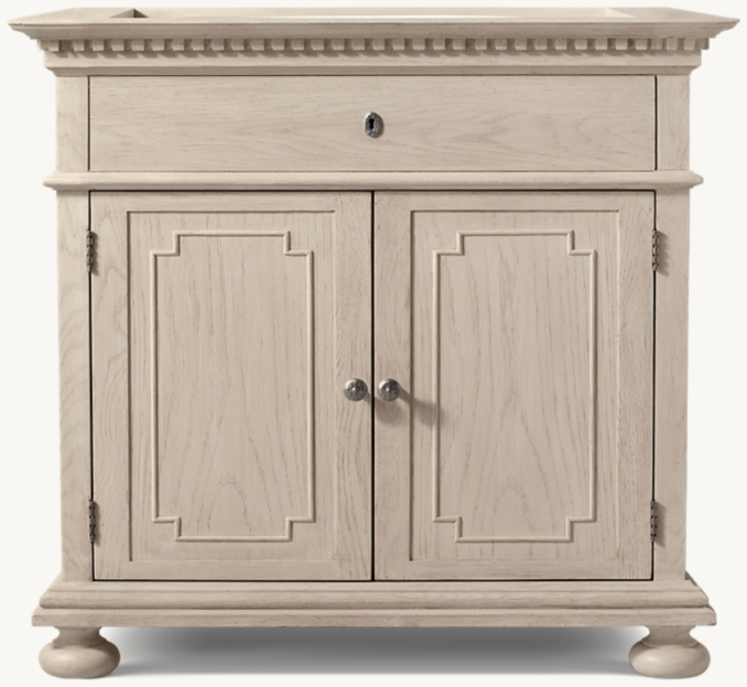 St. James Single Extra-Wide Vanity Base | RH