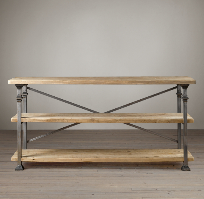 Salvage Baker's Console Table