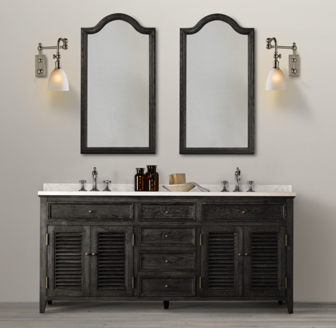 Shutter Double Vanity