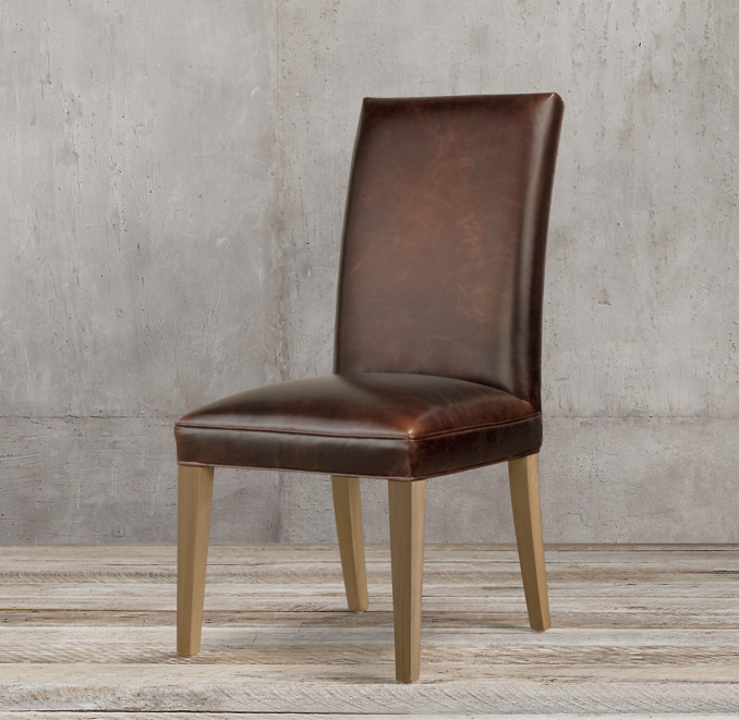 Hudson Parsons Leather Dining Side Chair